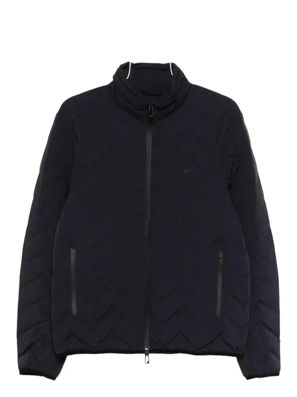 Emporio Armani Nylon Down Jacket - Blue