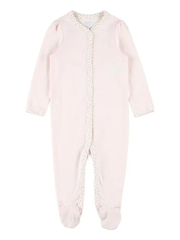 Polo Ralph Lauren Baby Girl Cotton Coverall - Pink