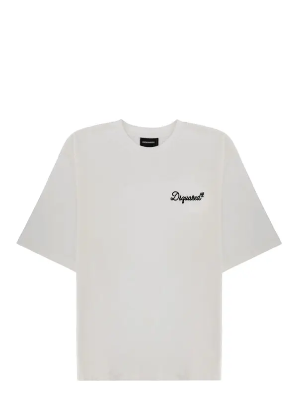 Dsquared2 T Shirt With Logo - White