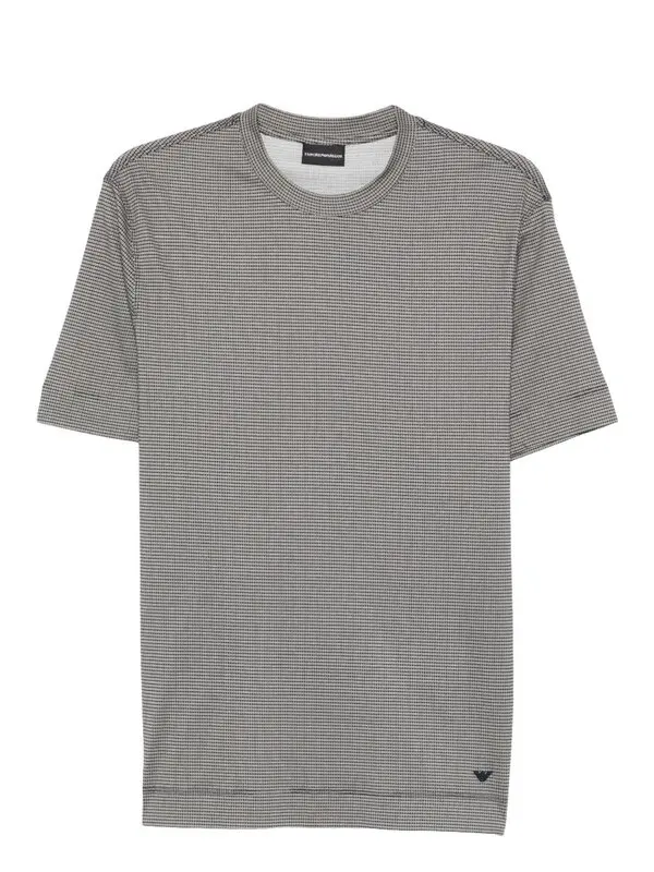 Emporio Armani Cotton Blend T Shirt - White