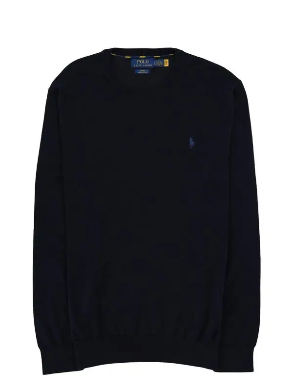 Polo Ralph Lauren Crewneck Sweatshirt With Logo - Blue