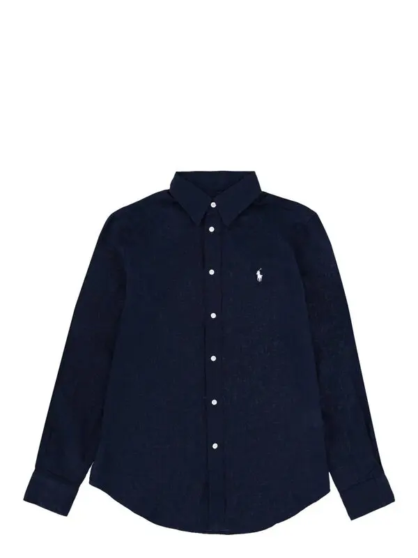 Polo Ralph Lauren Linen Classic Fit Shirt - Blue