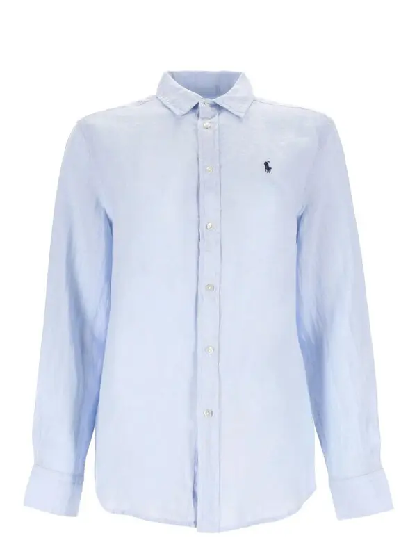 Polo Ralph Lauren Linen Shirt - Blue