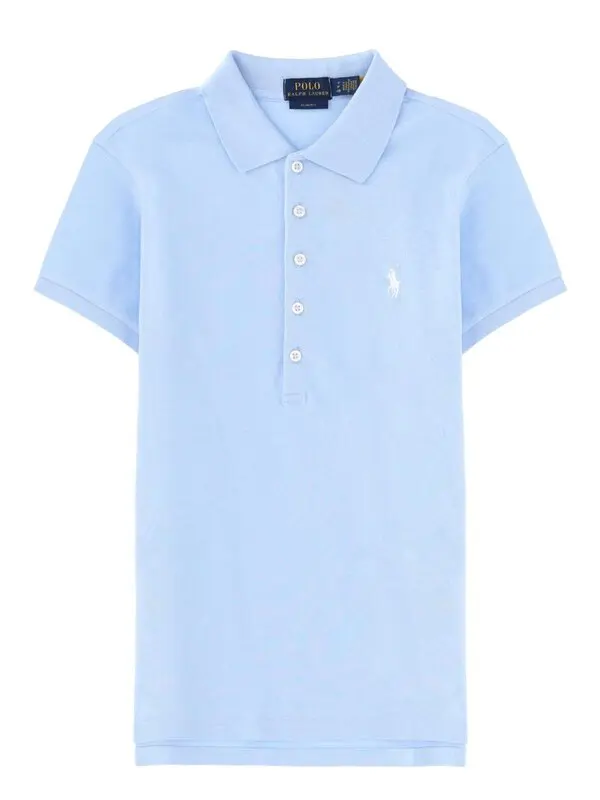 Polo Ralph Lauren Polo Shirt With Logo - Blue