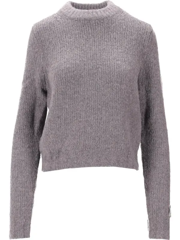 B.B. WALACE Crew Neck Sweater - Grey Melange