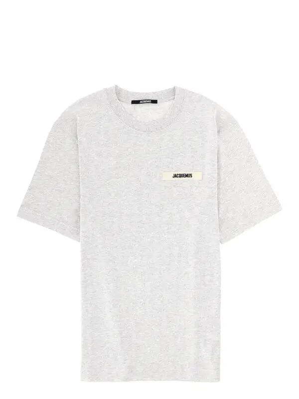 Jacquemus Grosgrain' T Shirt - Grey