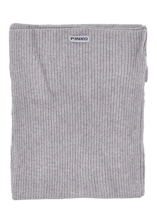 Pinko Slovenia Scarf - Grigio-monumento Gr.