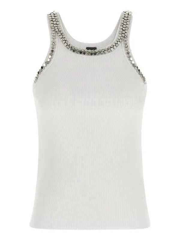 Pinko Coriandoli Tank Top - White