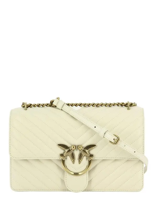 Pinko Crossbody Bag - White