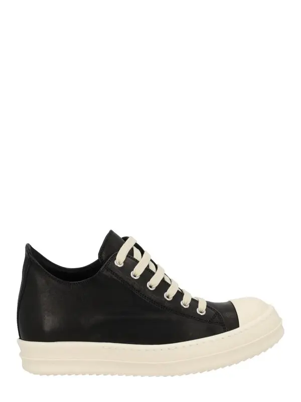 Rick Owens Low Top Sneakers - Black
