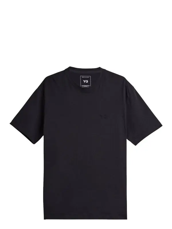 Y3 Logo T Shirt - Black