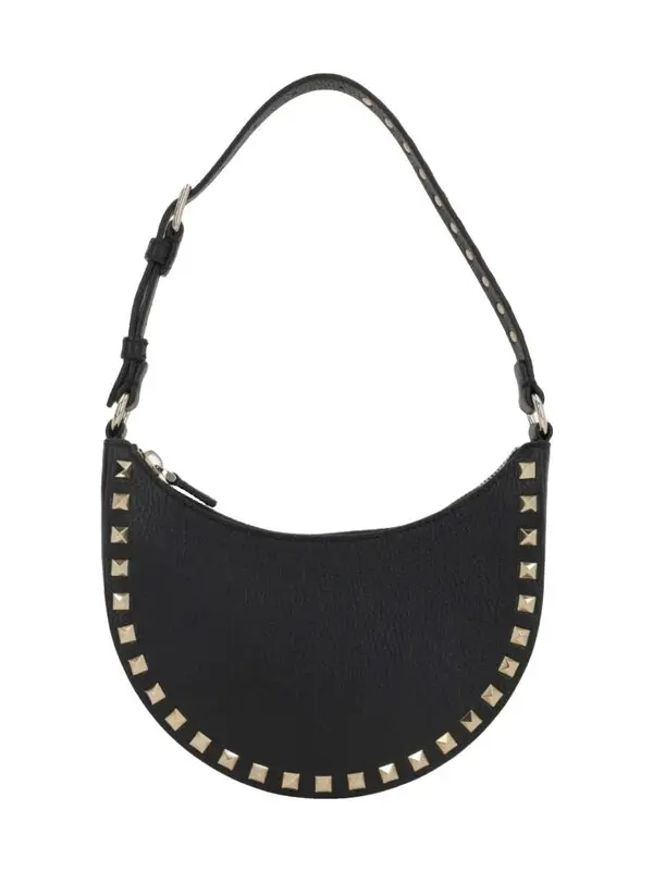 Valentino Garavani Rockstud Hobo Mini Bag - Black