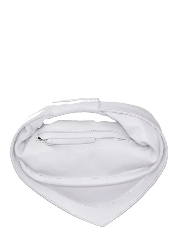 FEDERICO CINA Midi Tortellino Handbag - White