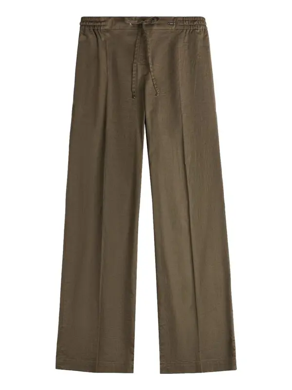 FAY Cotton Pants - Green