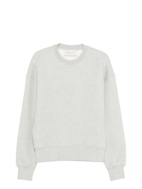 Ami De Coeur Cotton Sweatshirt - Grey