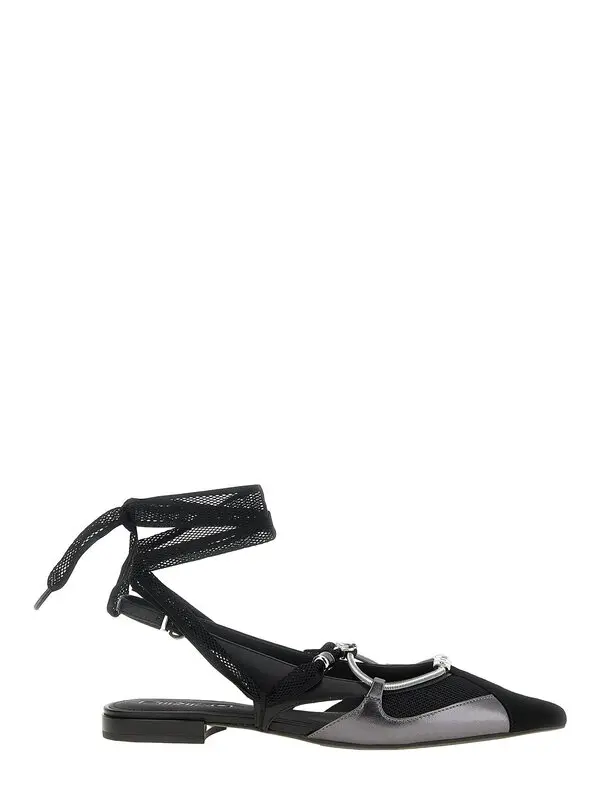 Pinko Gianira 30 Slingbacks - Black