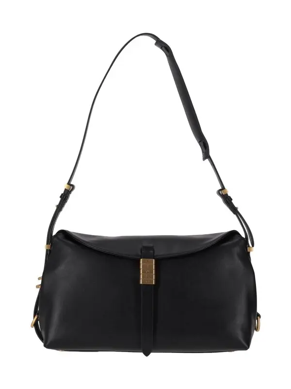 Pinko Saddle Baguette - Nero-antique Gold