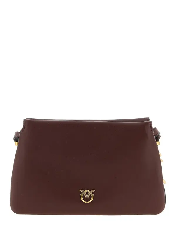 Pinko Triplet Mini Crossbody Bag - Bordeaux