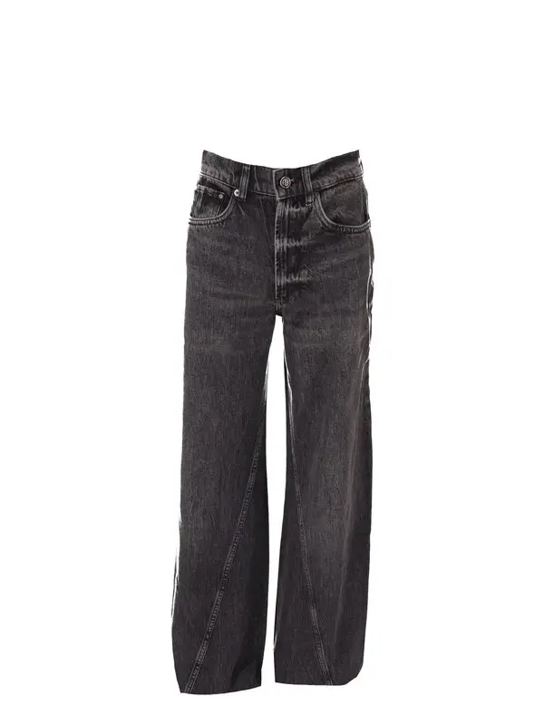 ANINE BING Brie Jean - Washed Black
