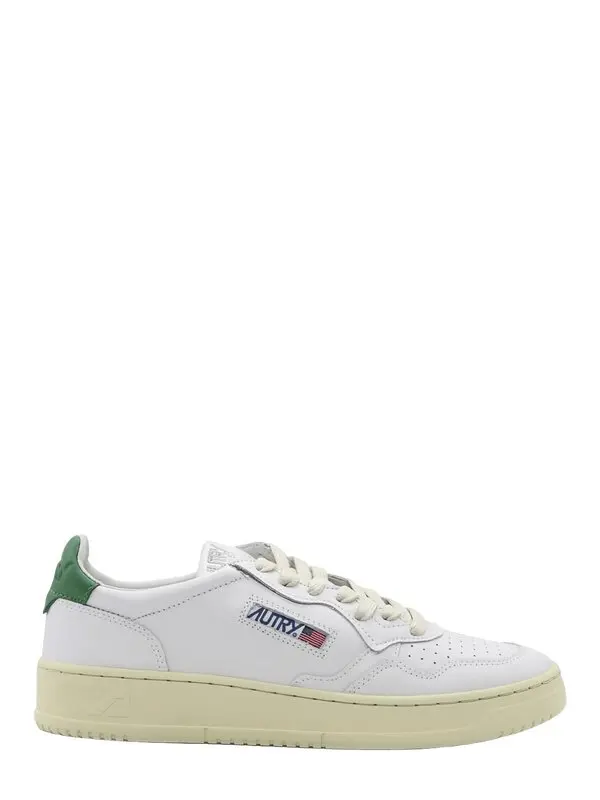 AUTRY Medialist Low Leather Sneakers - Green