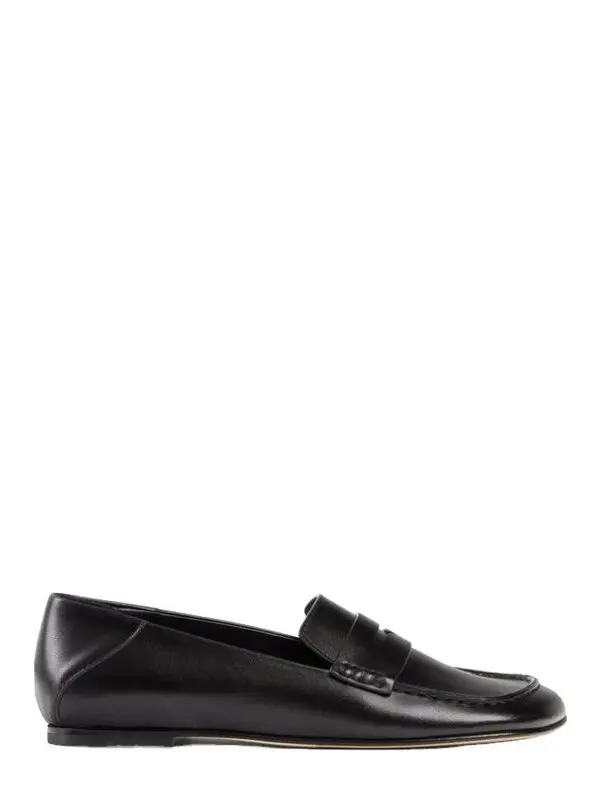 Dear Frances Loafer With Penny Strap - Black