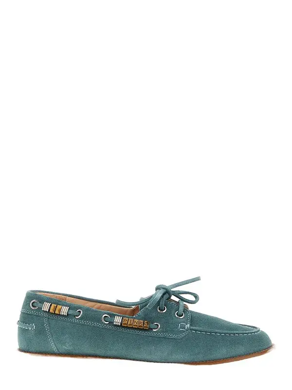 Pinko Grace 01 Boat Shoe - Blue