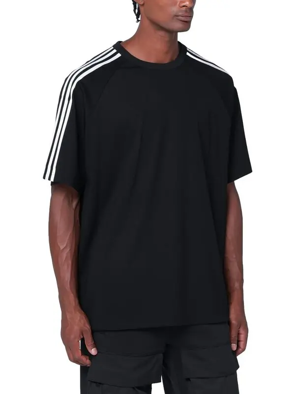 Y3 Logo T Shirt - Black