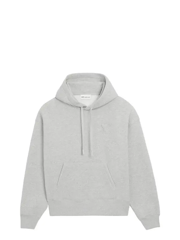 Ami De Coeur Cotton Hoodie - Grey