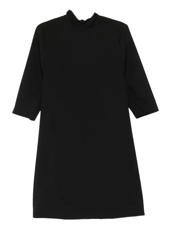 Marni Mini Dress With Bow Detail - Black