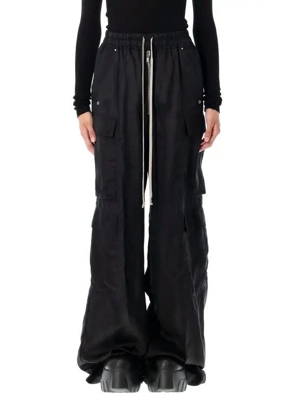 Rick Owens Cargo Trousers - Black