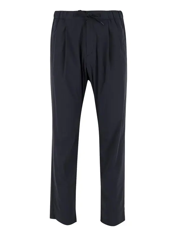 Herno Stretch Technical Fabric Trousers - Blue