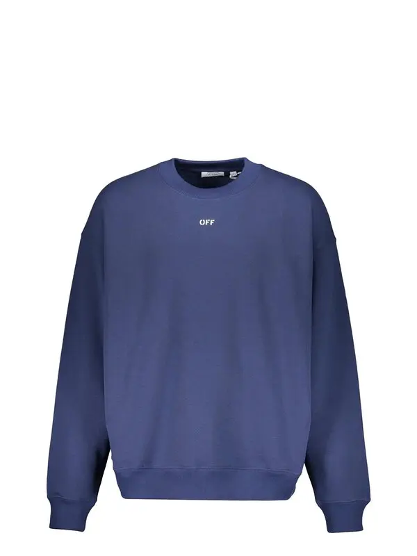 Off White Logo Sweatshirt - Blue