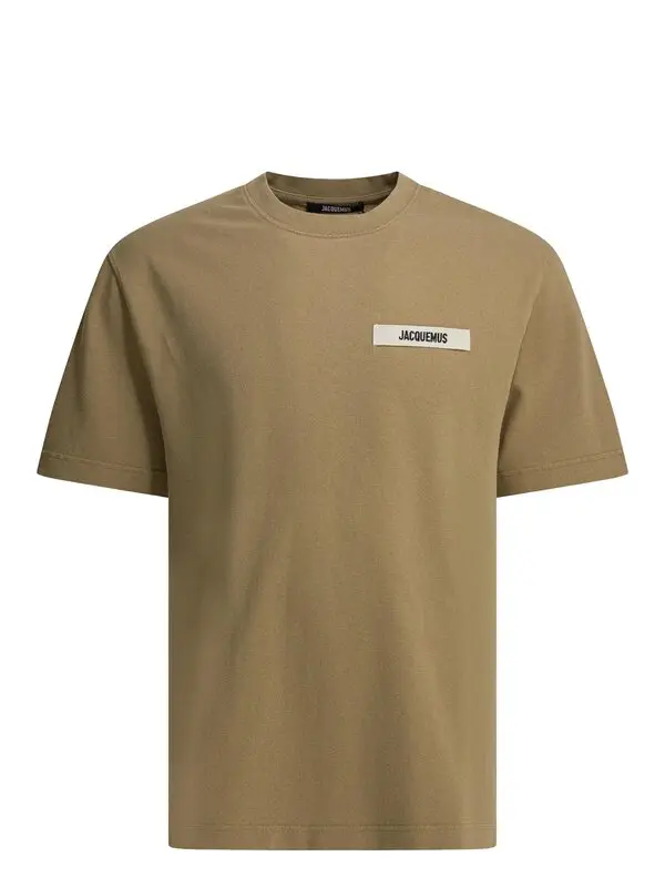 Jacquemus Gros Grain' T Shirt - Beige