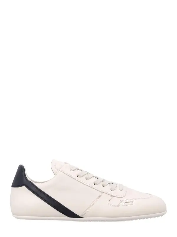 Rick Owens Low Top Sneakers - Milk Black Milk