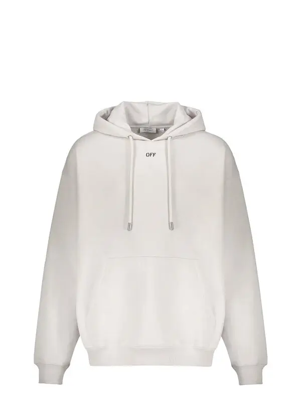 Off White Logo Sweatshirt - White