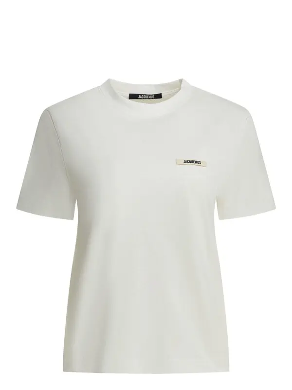 Jacquemus Gros Grain T-shirt - White