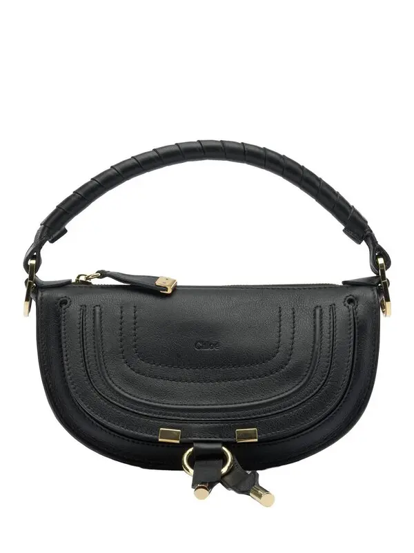 Chloé Small 'marcie' Shoulder Bag - Black