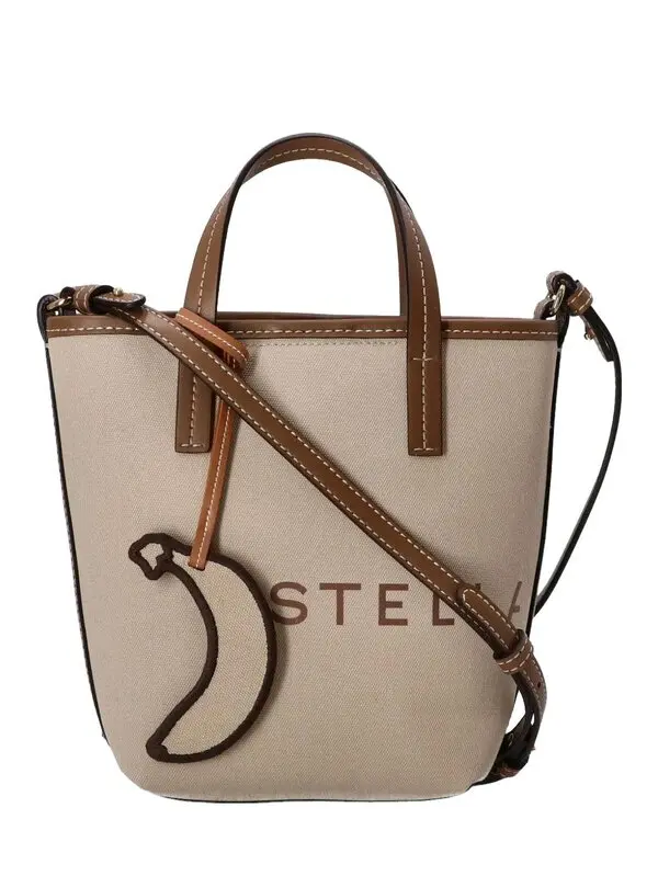 Stella McCartney Bucket Bag Eco Canvas - Pebble