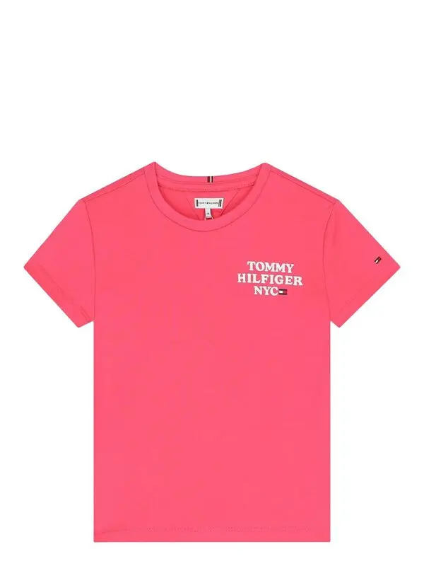 Tommy Hilfiger Graphic T-shirt - Fuchsia
