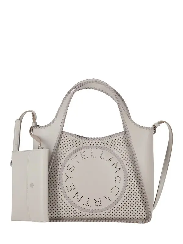 Stella McCartney Crossbody Bag Perforated Eco Alter Mat - Clay