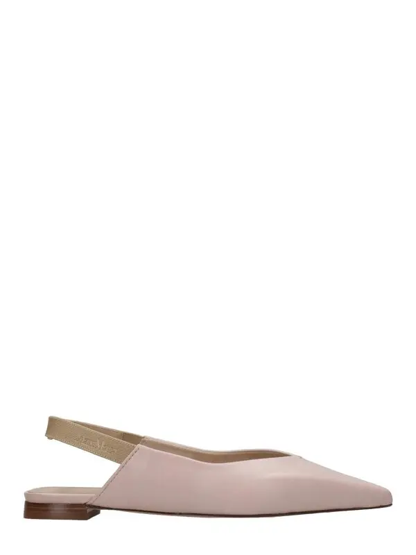Max Mara Low Heel Slingback - Pink