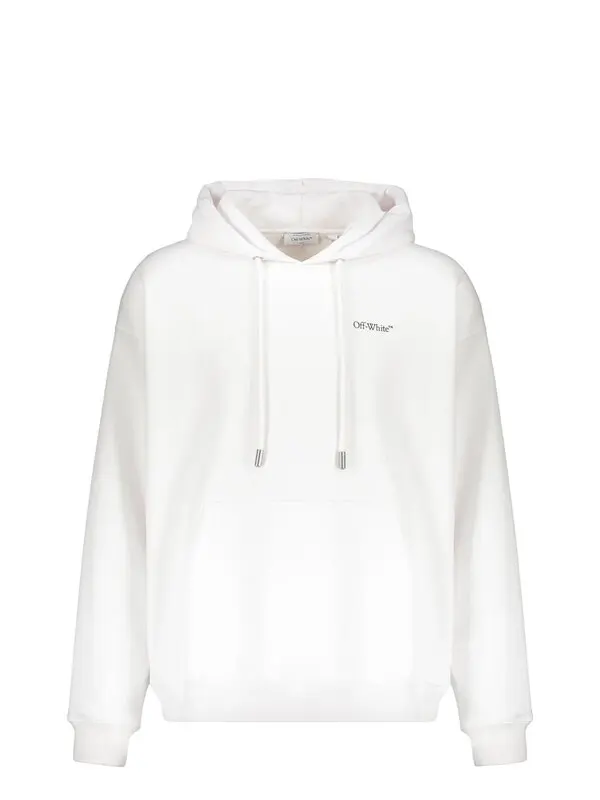 Off White Logo Sweatshirt - White