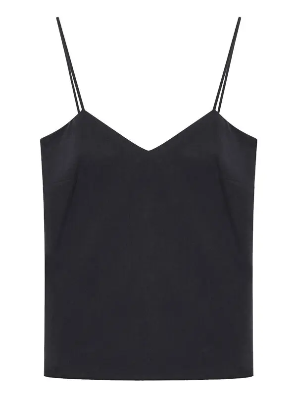 Max Mara Silk Tank Top - Blue