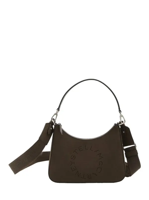 Stella McCartney Logo Crossbody Bag - Brown