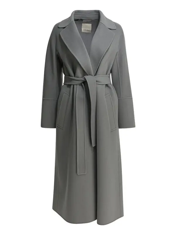 Max Mara Wool-blend Long Coat - Grey