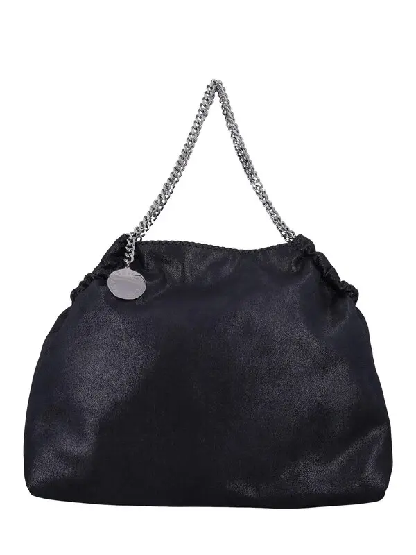 Stella McCartney Falabella Drawstring Tote Bag - Black