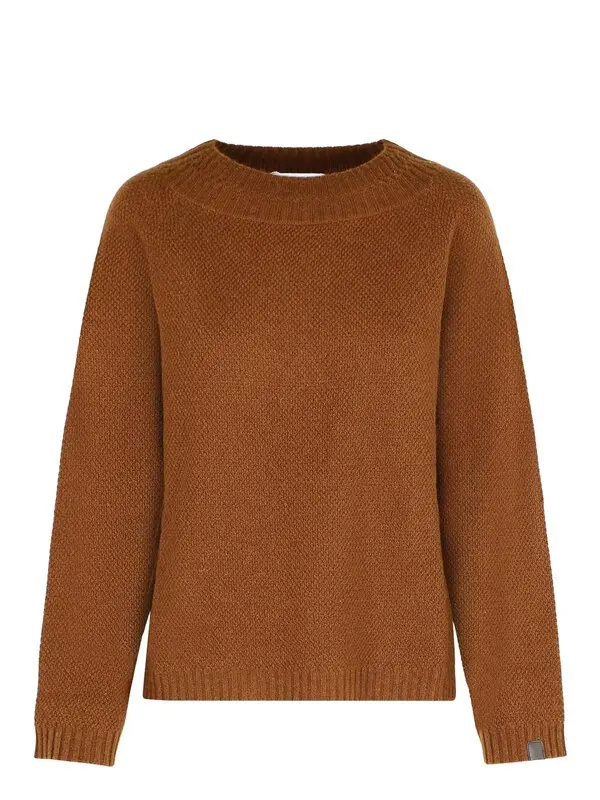 Max Mara Laser Sweater - Brown