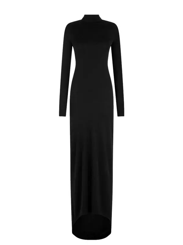 TOM FORD Asymmetrical Evening Dress - Black