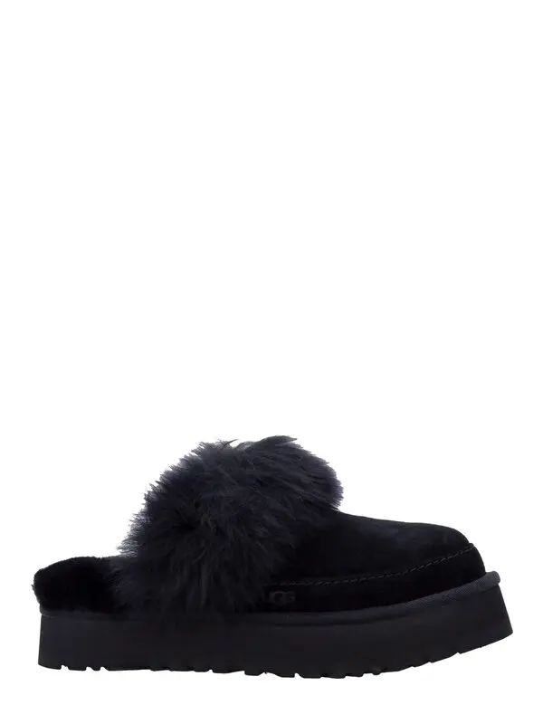 UGG Disquette Chalet Slippers - Black