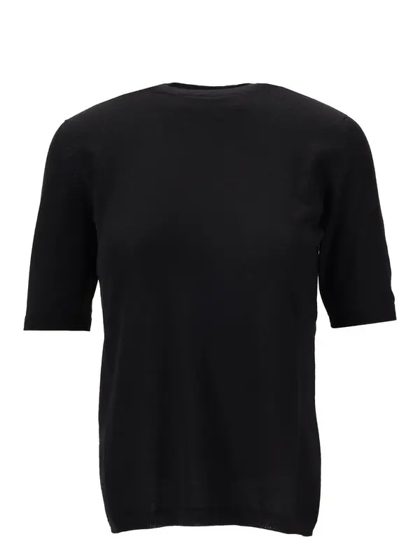Max Mara Maglia Canottiera Top - Nero